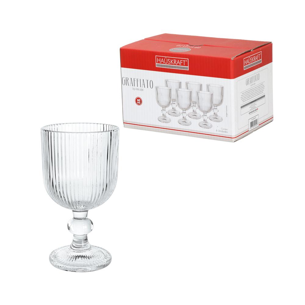 Taca licor vdo gft tr 60ml 6pc - Etilux